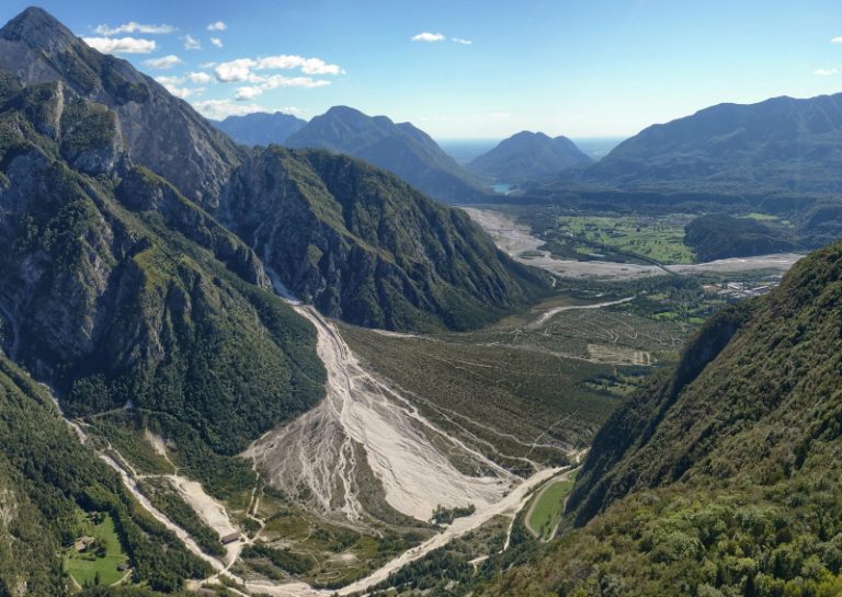 Il conoide di deiezione dei Rivoli Bianchi - Geoparco Alpi Carniche