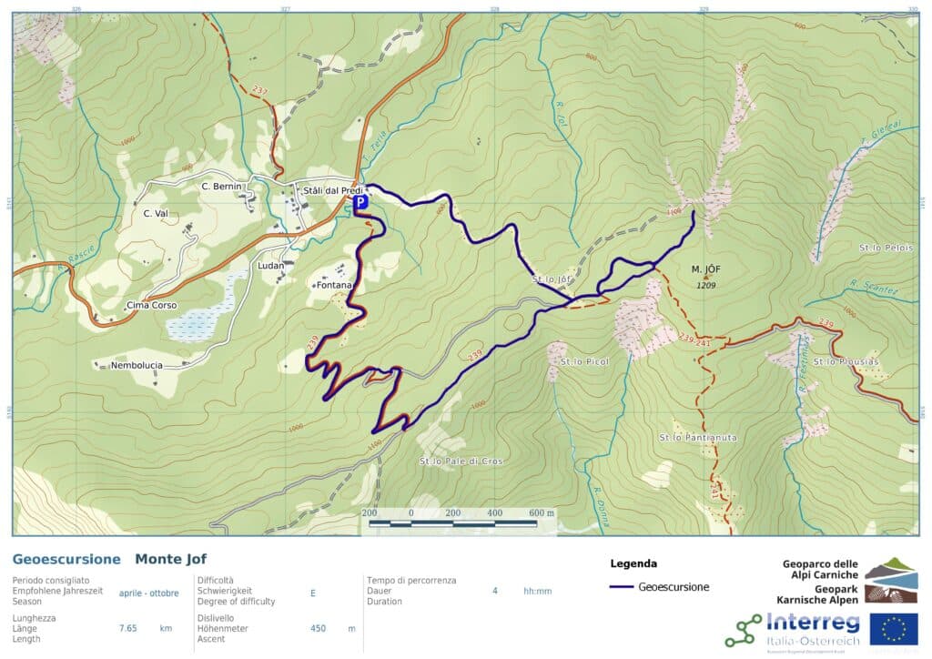 Geoescursione 11 settembre 2022. Monte Jof tra valli e paleovalli ...