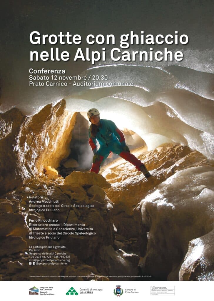 Grotte con ghiaccio nelle Alpi Carniche - Prato Carnico, 12.11.2022 ...